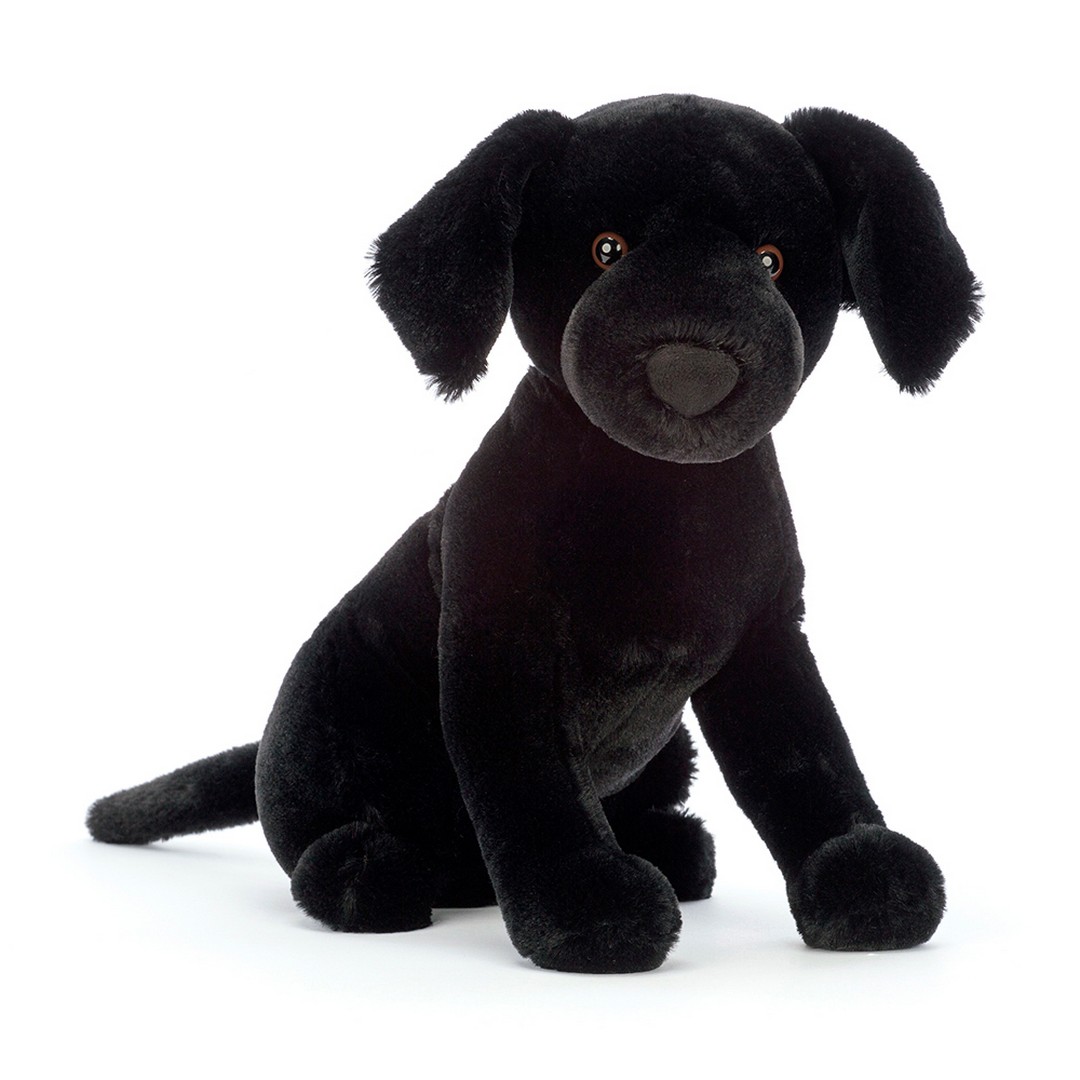 Jellycat knuffel hond zwarte Labrador Pippa - Grote Schatten Gent